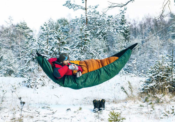 Hammock camping in winter – Amazonas Ultra-Light